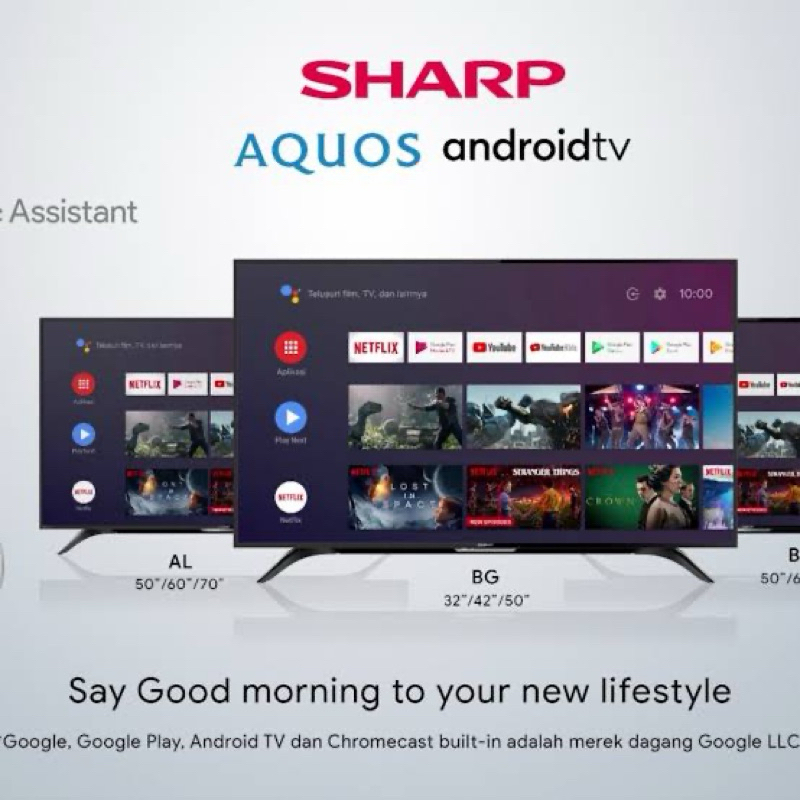 Jual Sharp digital tv 32gh Android tv 32 inch sharp google tv | Shopee ...