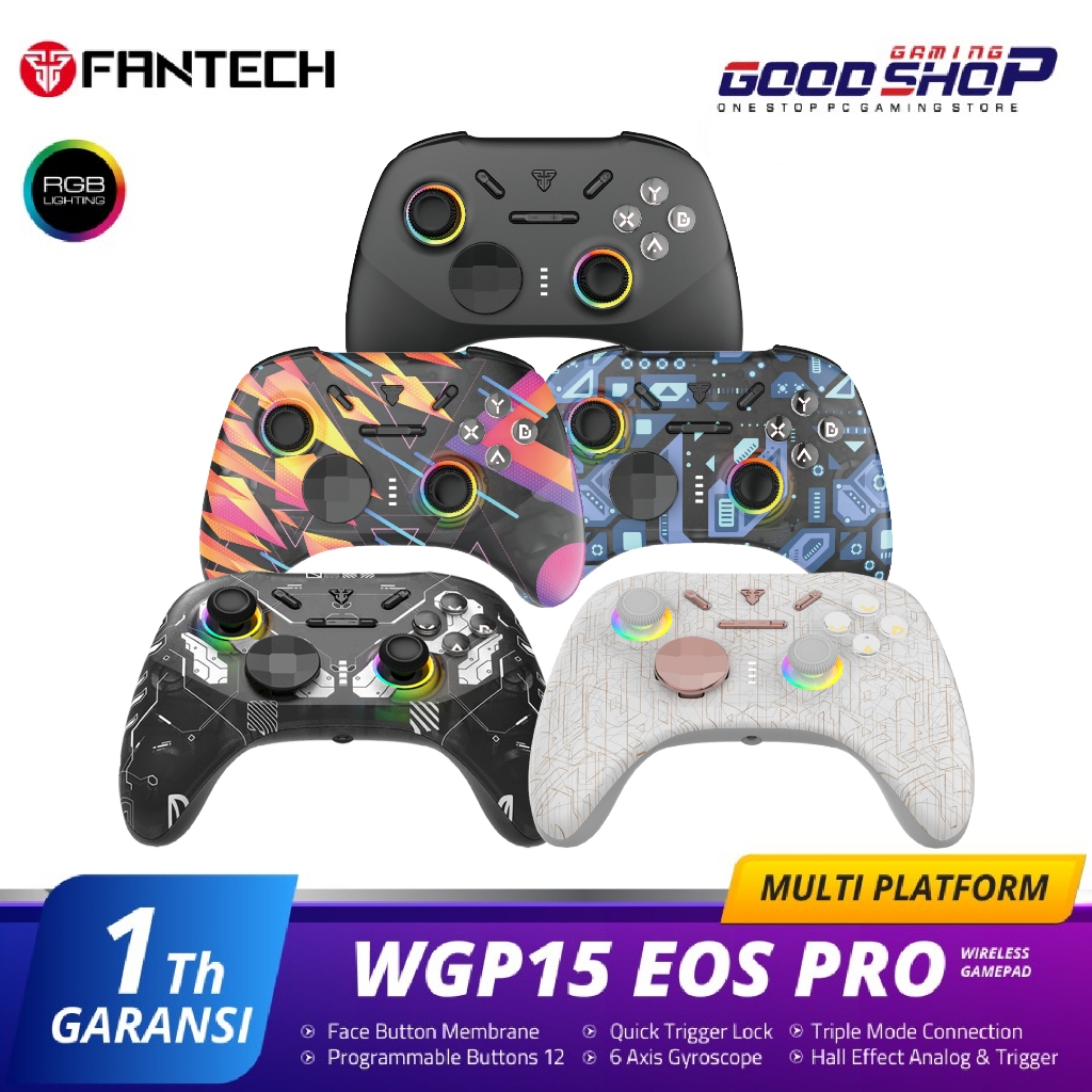 Jual FANTECH WGP15 EOS PRO MULTI PLATFORM WIRELESS GAMEPAD | Shopee ...