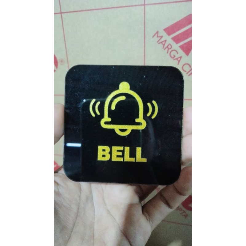 Jual sign bell I tanda bell I tekan bell | Shopee Indonesia