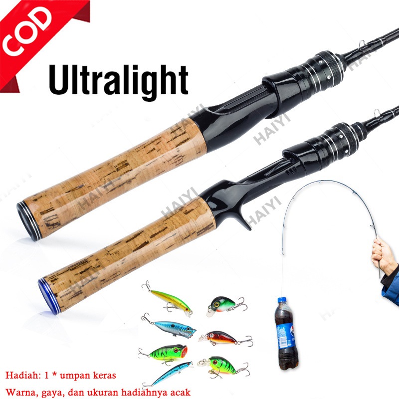 Jual HAIYI FISHING Spinning Baitcasting Casting Fishing Rod Fishing ...