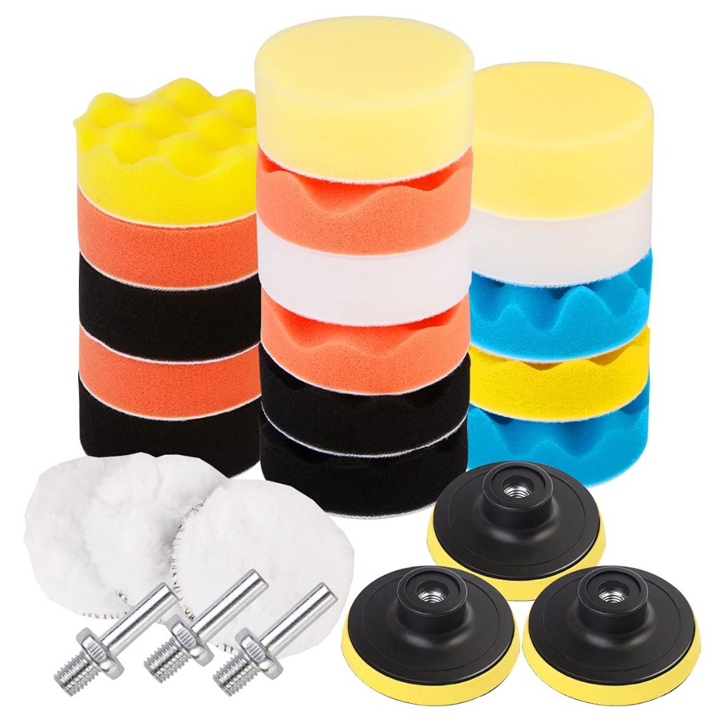 Jual Pad Poles spons Busa poles Sponge Polishing Pad 3, 4, 5 Inch Busa ...
