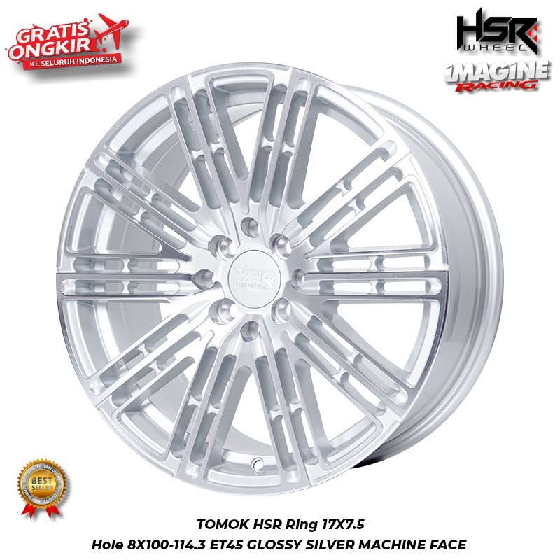 Jual Velg racing mobil ring 17 xenia confero raize rocky jazz hole ...