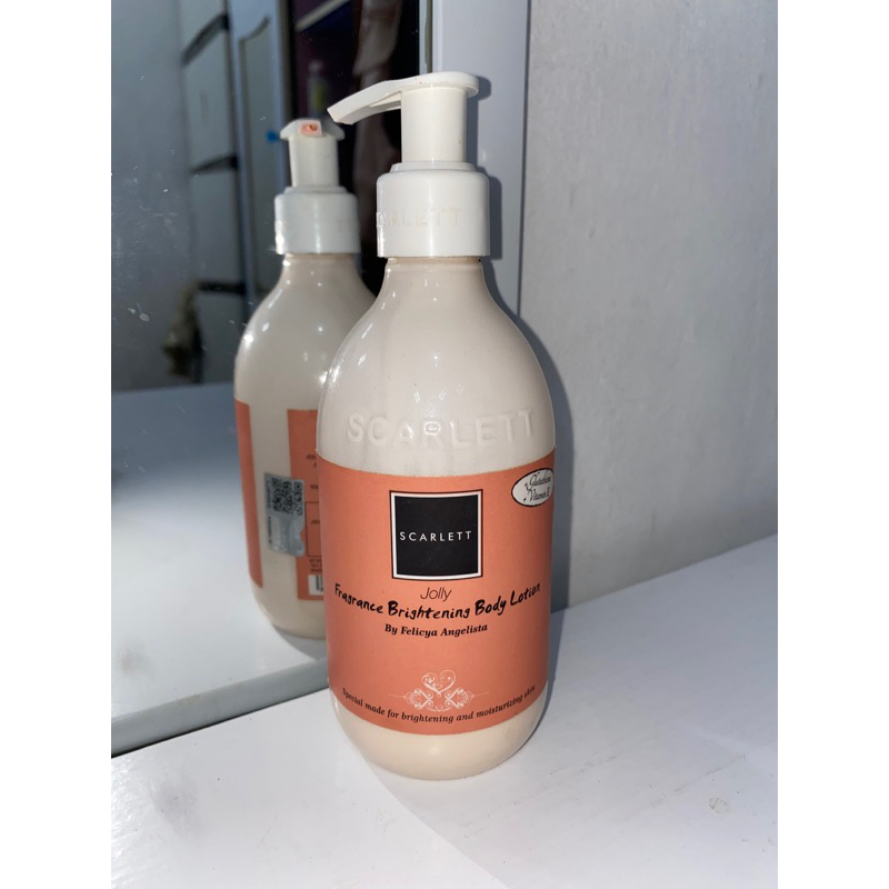 Jual SCARLETT SCARLET JOLLY FRAGRANCE BODY LOTION WHITENING ORIGINAL ...