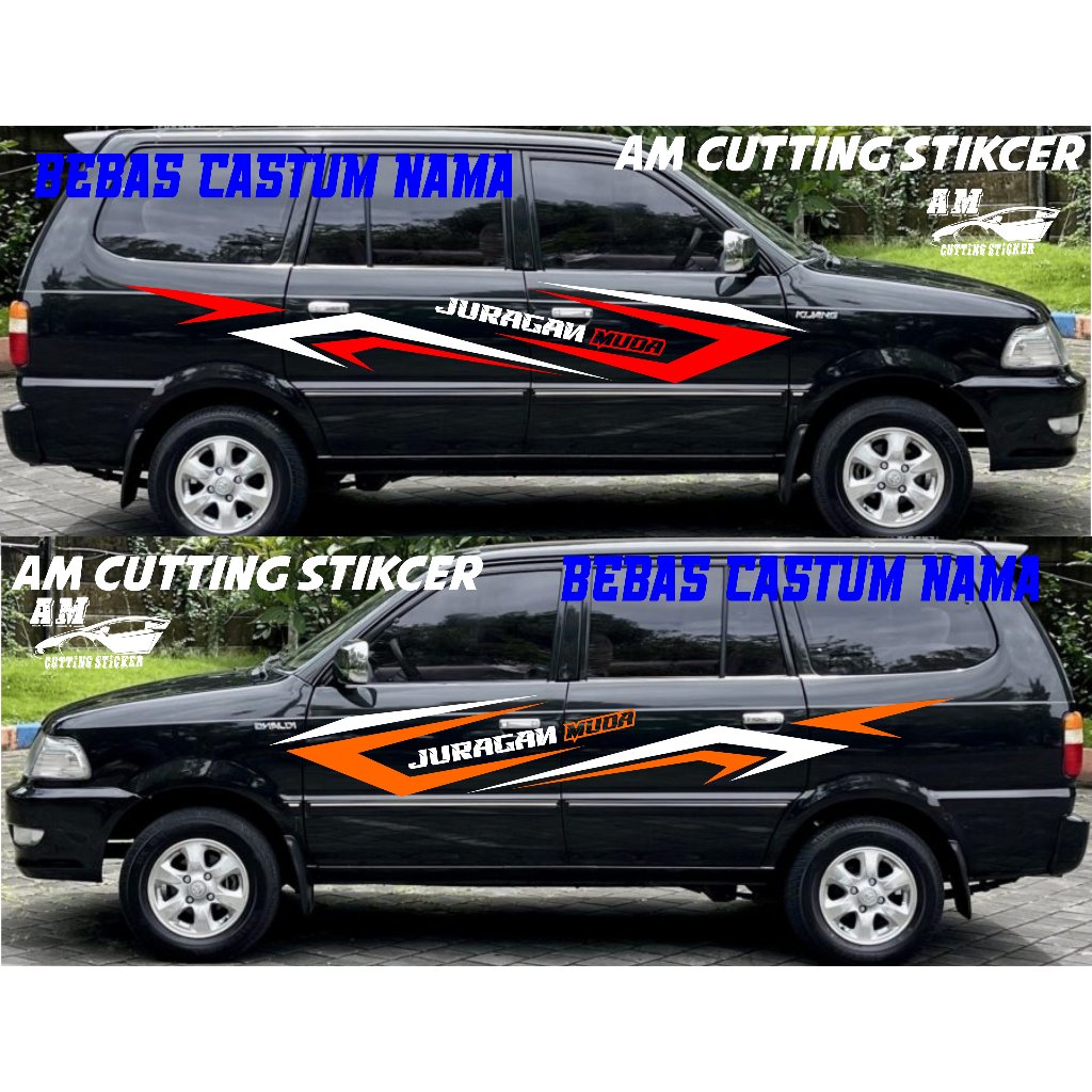 Jual Stiker Mobil Kijang Super Stiker Body Kijang Super Stiker Kijang ...
