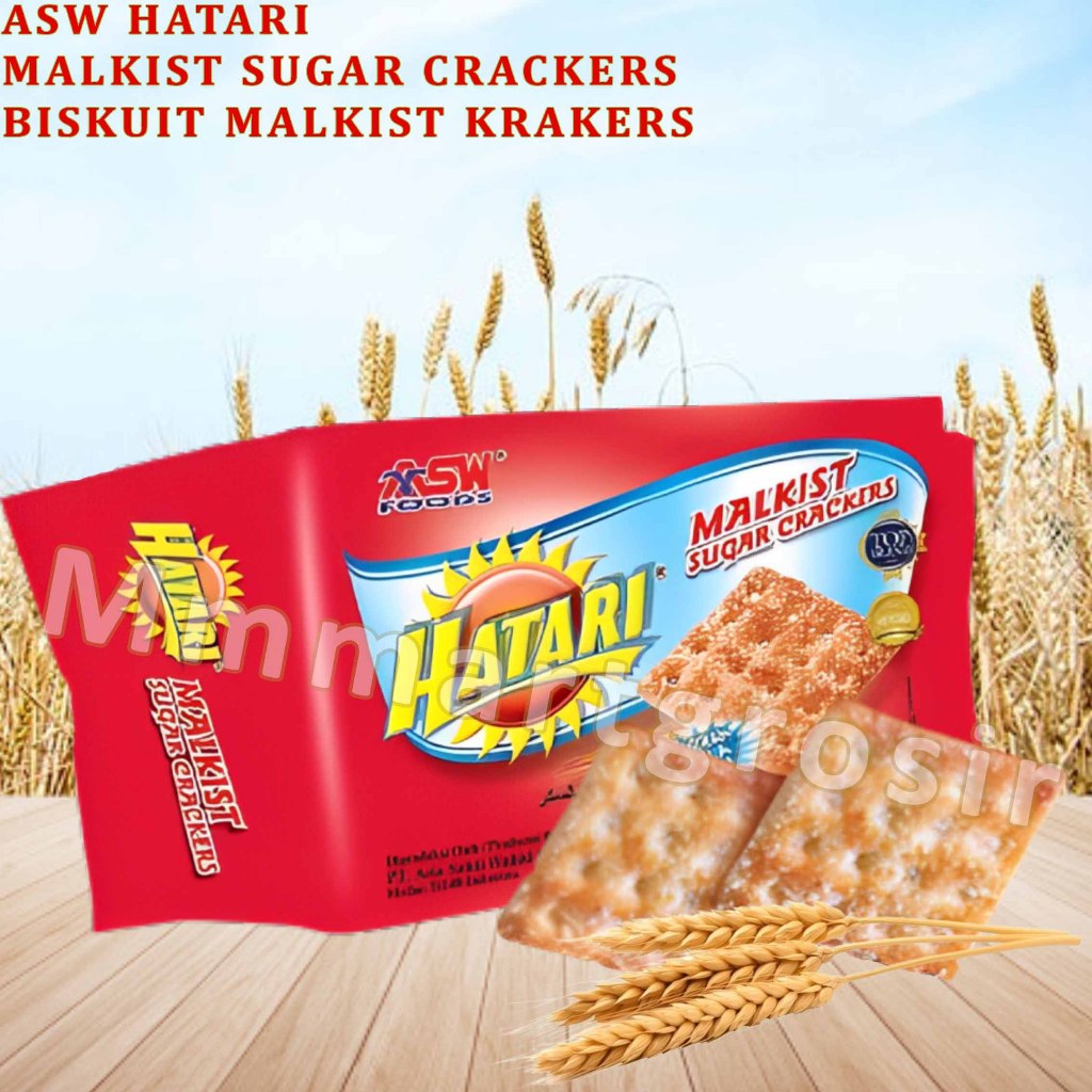 Jual Biscuit Hatari Malkist / Biskuit Malkist Krakers / Malkist Sugar ...