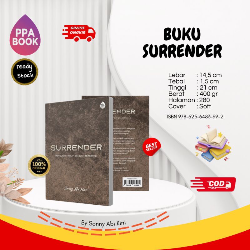 Jual Surrender by Sonny Abi Kim PPA Book Institute original 100% | Shopee Indonesia