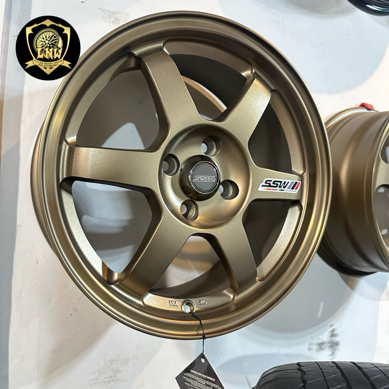 Jual Velg Ring 16 S202LP SSW Thailand Jazz Mobilio Vios Volkrays TE37 ...