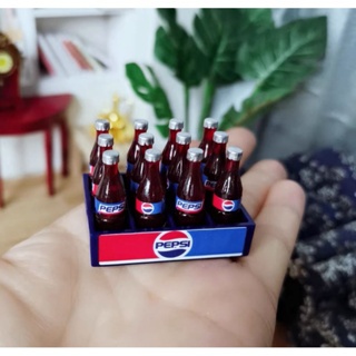 Jual Miniature SET Box + Botol Pepsi skala 1:12 Import | Shopee Indonesia