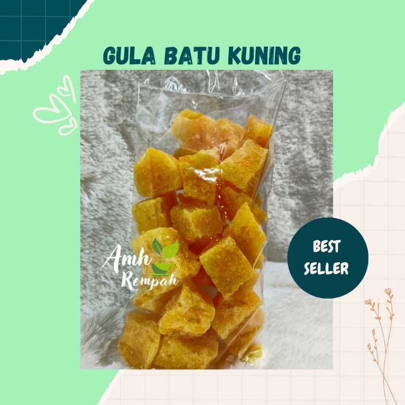 Jual Gula Batu Kuning, gula Batu Kristal Asli Kualitas Bagus Kemasan ...