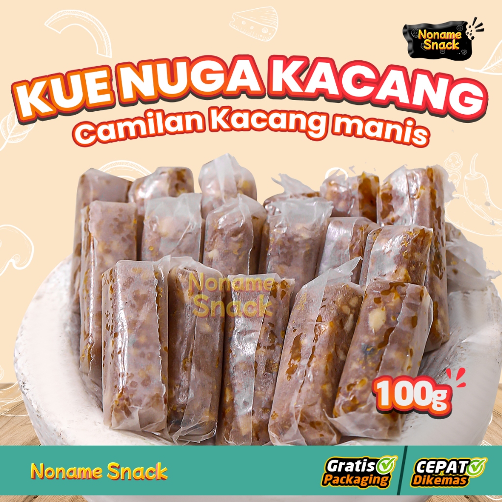 Jual NoName Snack - Permen Nuga Kacang Tanah Kue Noga Tradisional ...