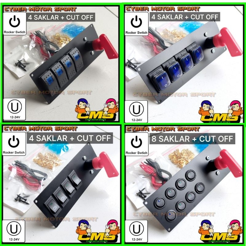 Jual cut off mobil Engine Racing universal ignition switch cut off ...