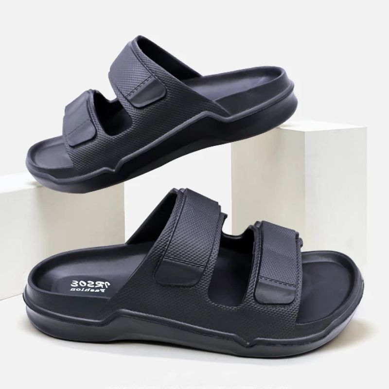 Jual Irsoe Sandal Slide Pria Sendal Selop Anti Slip Ringan dan Empuk ...