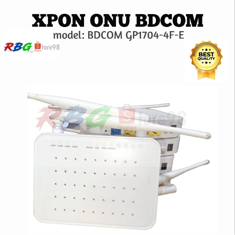 Jual BDCOM onu xpon GP1704-2F-E FTTH Home Gateway unit HGU | Shopee Indonesia