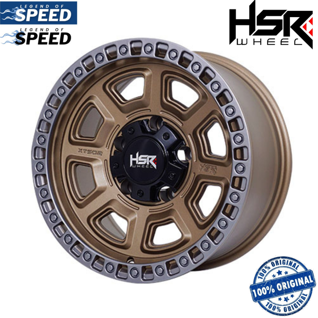 Jual Velg Mobil Model Offroad HSR XTS02 Ring 15 Hole 5x139,7 (Katana ...
