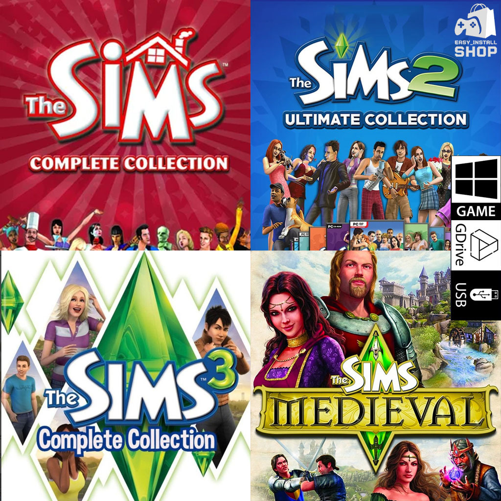 Jual The Sims Complete Collection Game Komputer | Shopee Indonesia