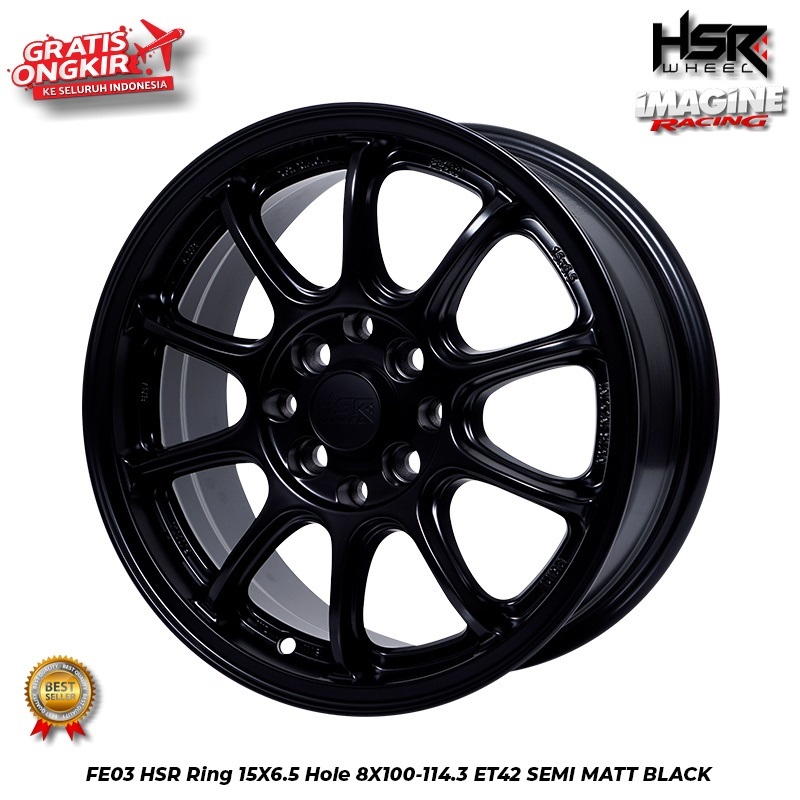 Jual Velg mobil avanza livina xenia freed vios ring 15 pcd 4x100-114,3 hsr fe03 | Shopee Indonesia