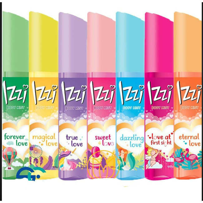 Jual IZZI BODY MIST EAU DE COLOGNE 100ML | Shopee Indonesia