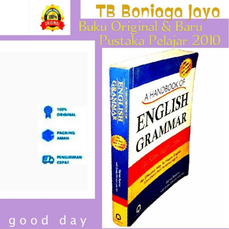 Jual (Original) A Handbook Of English Grammar ( Tata Bahasa Inggris ...