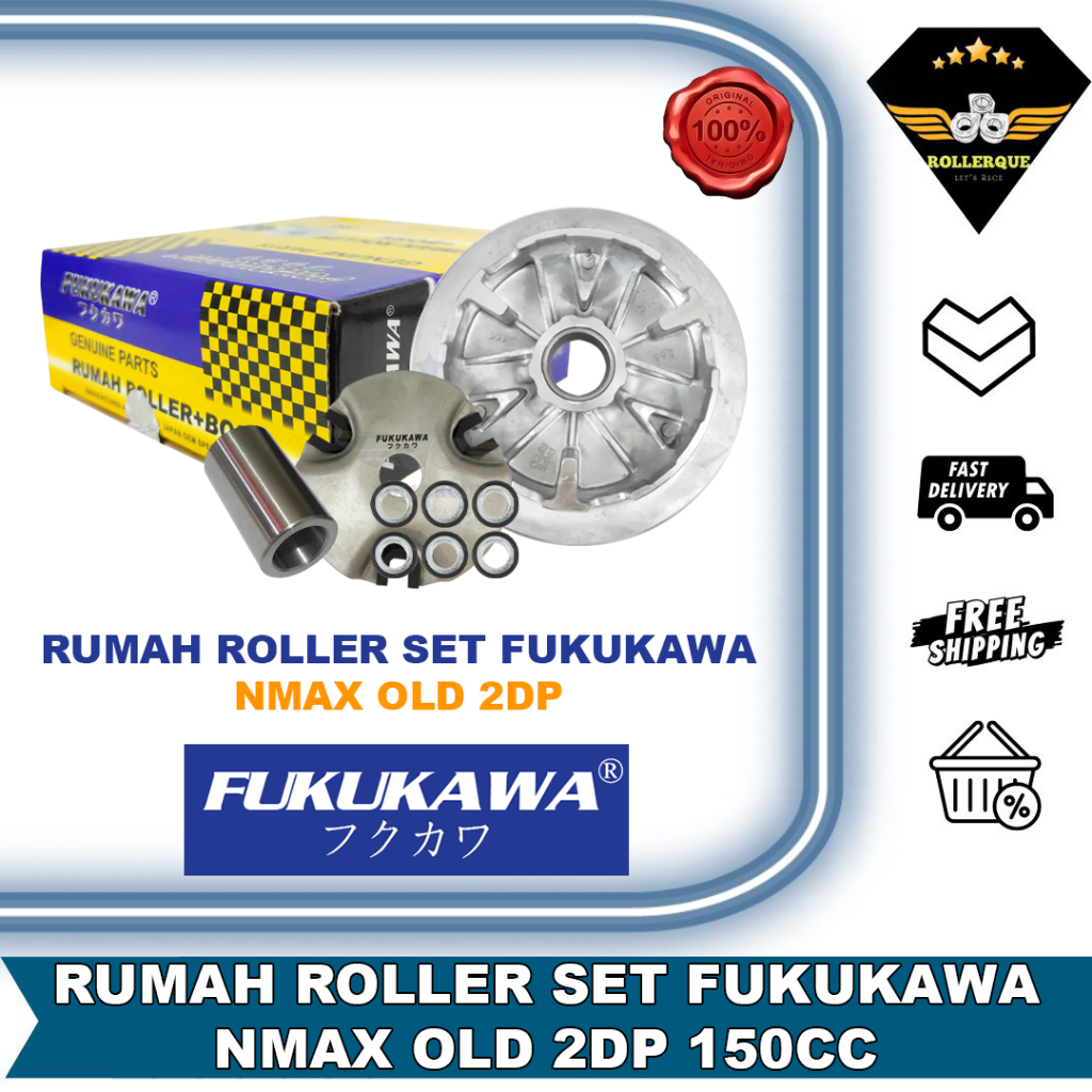 Jual Rumah Roller Set Yamaha Nmax 150 Lama Old 2DP 12 gr Fukukawa ...