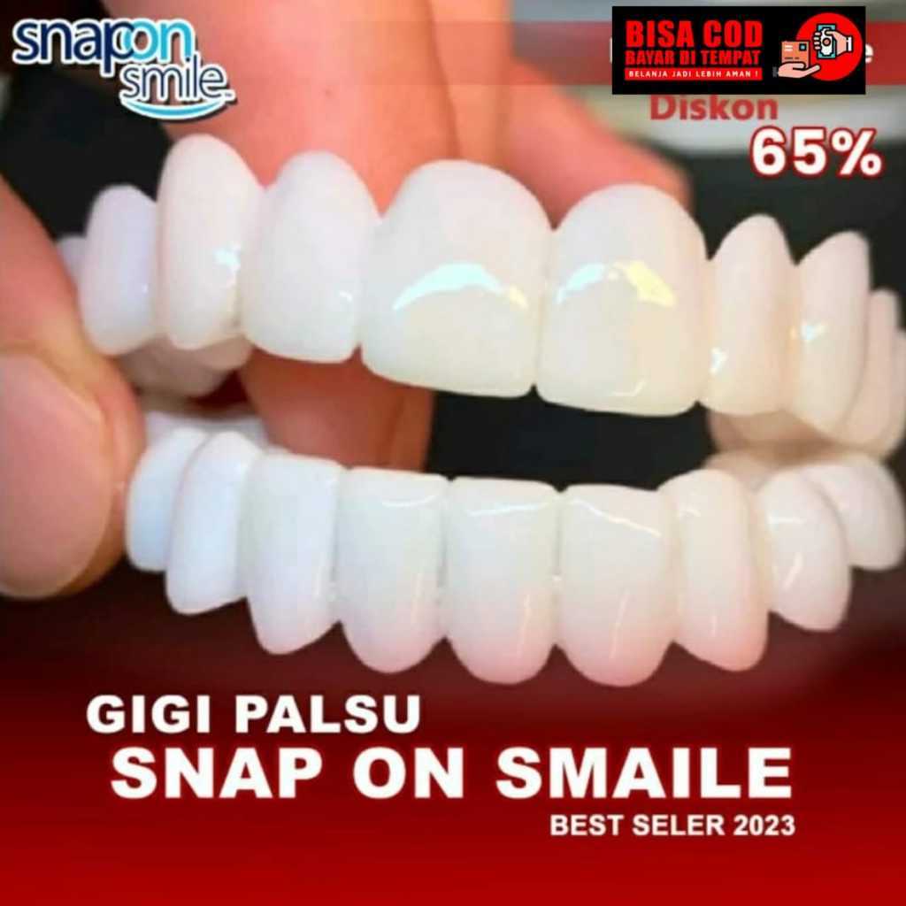 Jual Snap On Smile Gigi Palsu 100% Original Asli /Gigi Palsu - Gigi ...