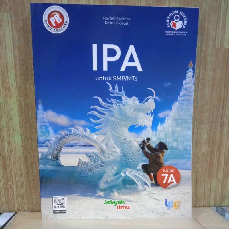 Jual Buku PR/LKS interaktif IPA Semester 1 kelas 7A SMP/MTs Kurikulum Merdeka intan pariwara ...