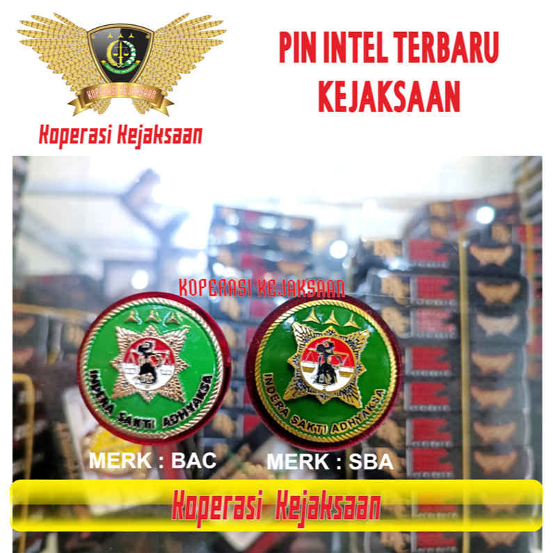 Jual PIN INTEL INTELIJEN KEPJA TERBARU | JAKSA KEJAKSAAN | Shopee Indonesia