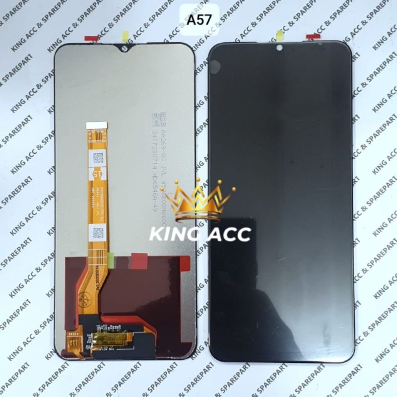 Jual LCD TOUCHSCREEN OPPO A57 A77 5G BLACK ORIGINAL | Shopee Indonesia