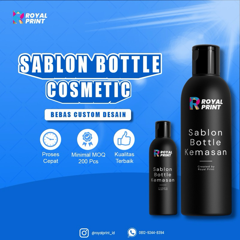 Jual SABLON BOTOL PARFUM SABLON BOTOL PELASTIK | Shopee Indonesia