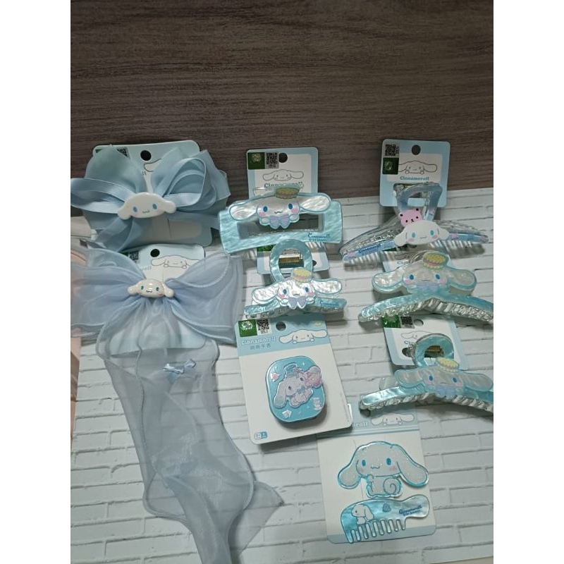 Jual Hairclip/Jepit Poni, Jepit Rambut/Jedai Sanrio Cinnamoroll bahan ...