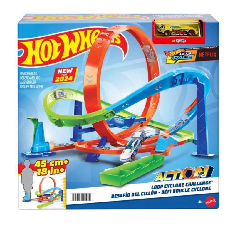 Jual Hot Wheels Action Loop Cyclone Challenge Playset | Shopee Indonesia