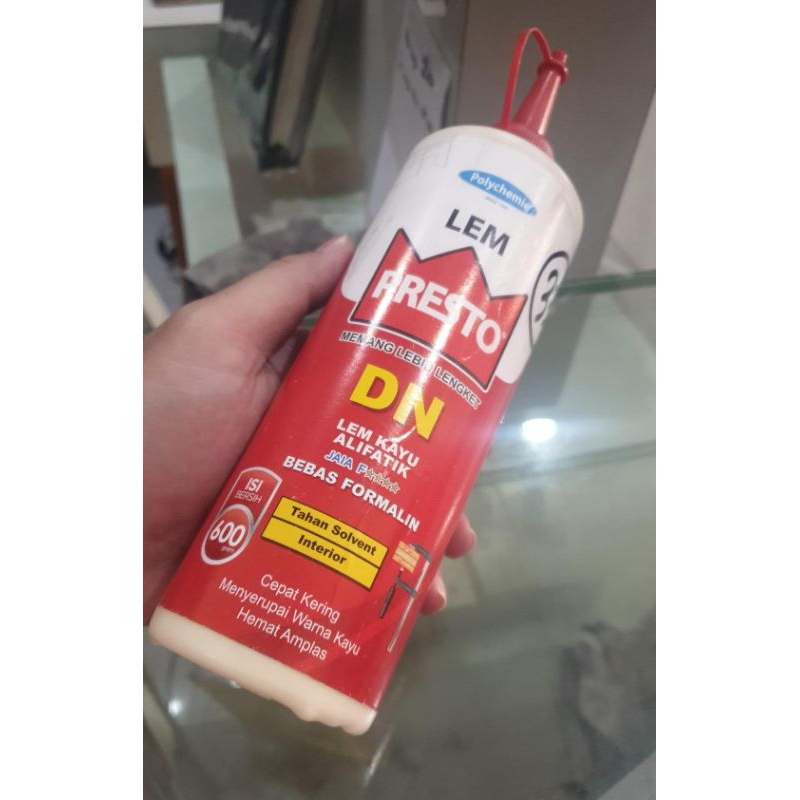 Jual Lem Presto DN Lem Kayu Alifatik 600 Gram | Shopee Indonesia