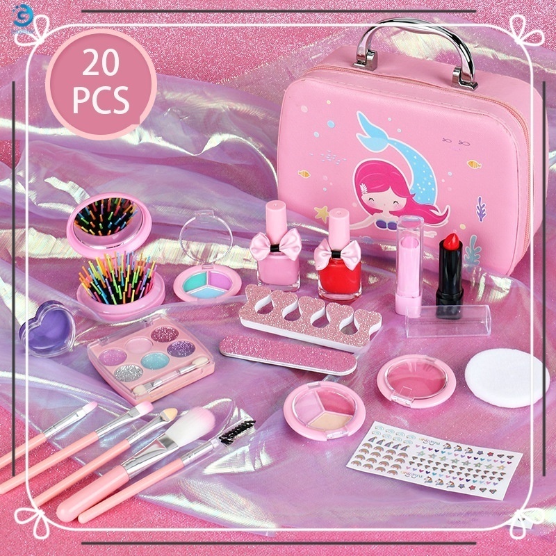 Jual Mainan Tas Kosmetik Anak Children Pretend Plays Make Up Kit Set ...