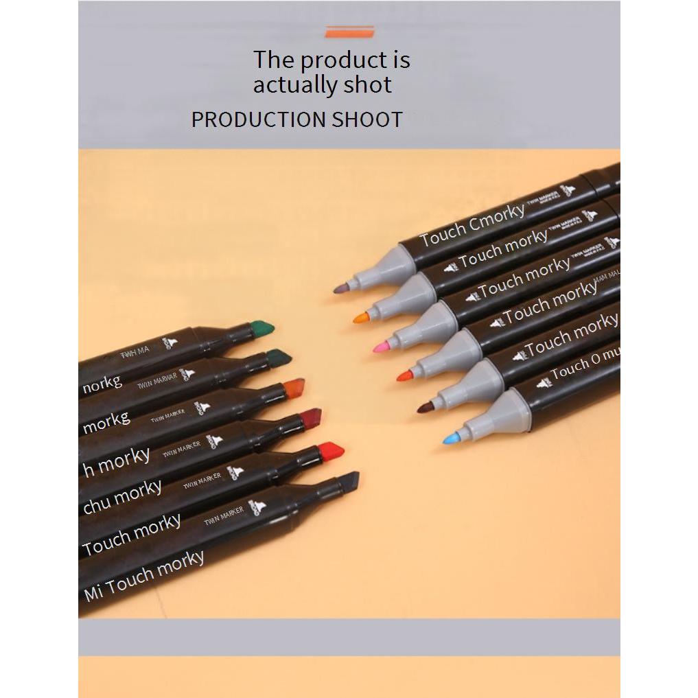 Jual COD Touch 80 Warna Sketsa Spidol Umum General Marker Set Animation ...