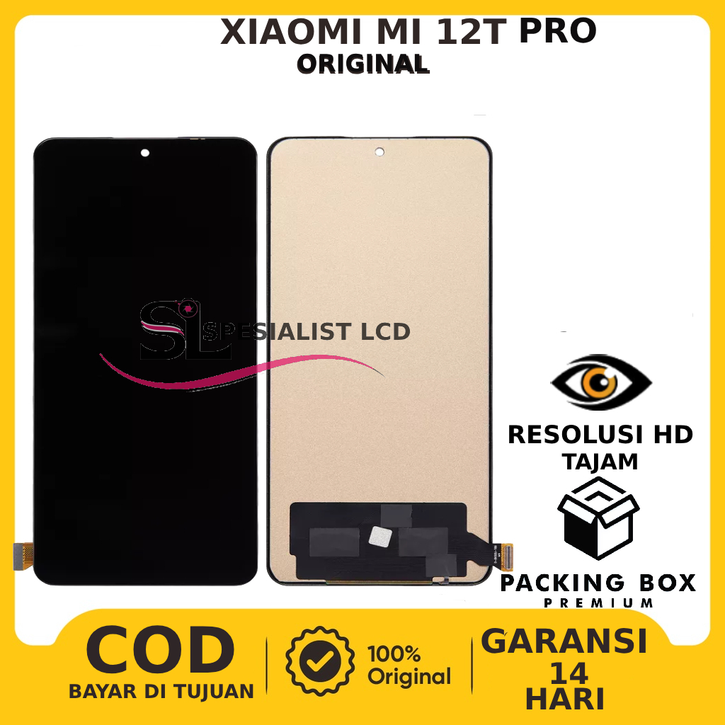 Jual LCD TOUCHSCREEN XIAOMI MI 12T PRO ORIGINAL FULLSET GARANSI FREE ...