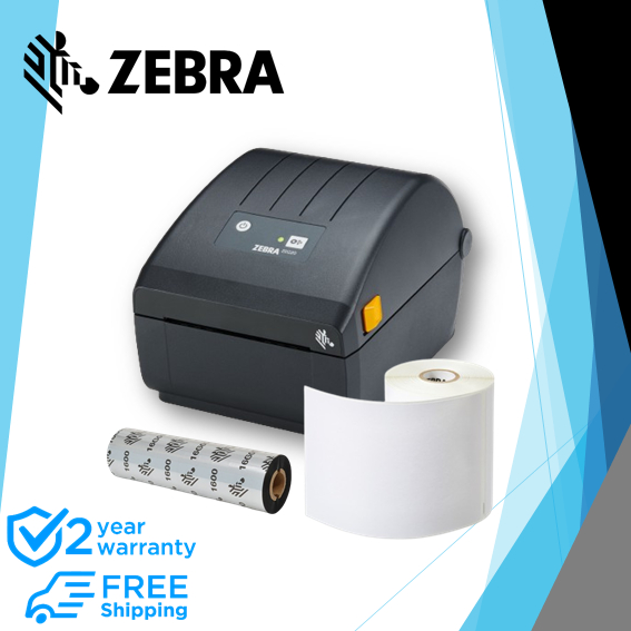 Jual Zebra ZD220 Thermal Transfer Label Desktop Printer (ZD22042 ...