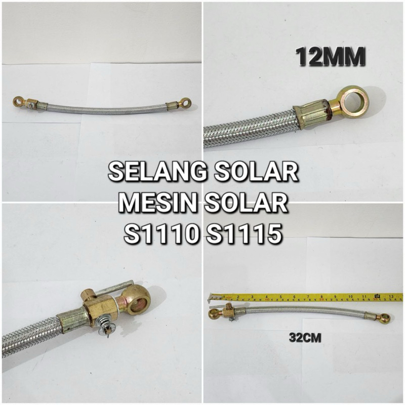 Jual Selang Connect Nepel Drat Tanki Solar Mesin Diesel Dongfeng S1110 ...