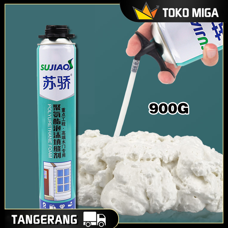 Jual 900g Foam PU Foam Sealant Spray Polyurethane Foam Anti Bocor PU Foam Spray Multi Purpose ...