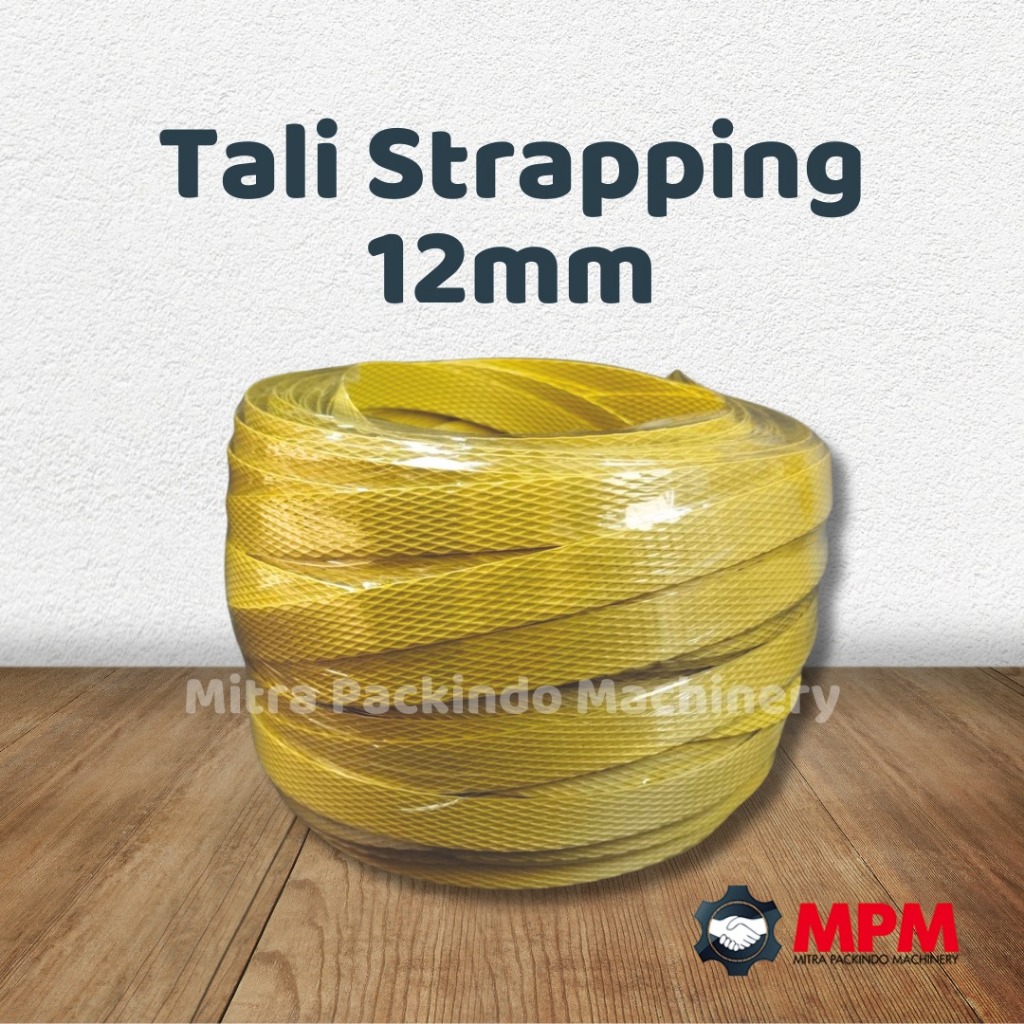 Jual Tali Strapping 12mm 1 / 2 Kg 12 mm Tali Straping Kuning Putih ...