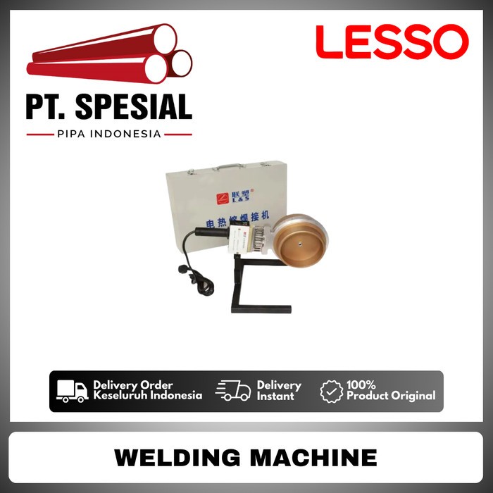 Jual Welding Machine PPR Lesso DN20-160 / Mesin Pemanas PPR Lesso -12 ...