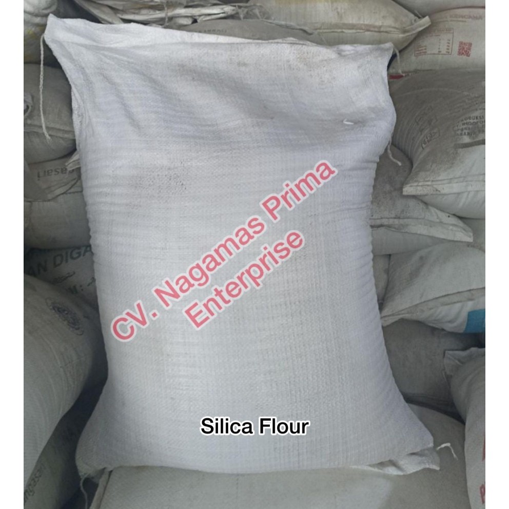 Jual Silica Flour Mesh 200 / Pasir Silika Flour Halus Tepung / Silica ...