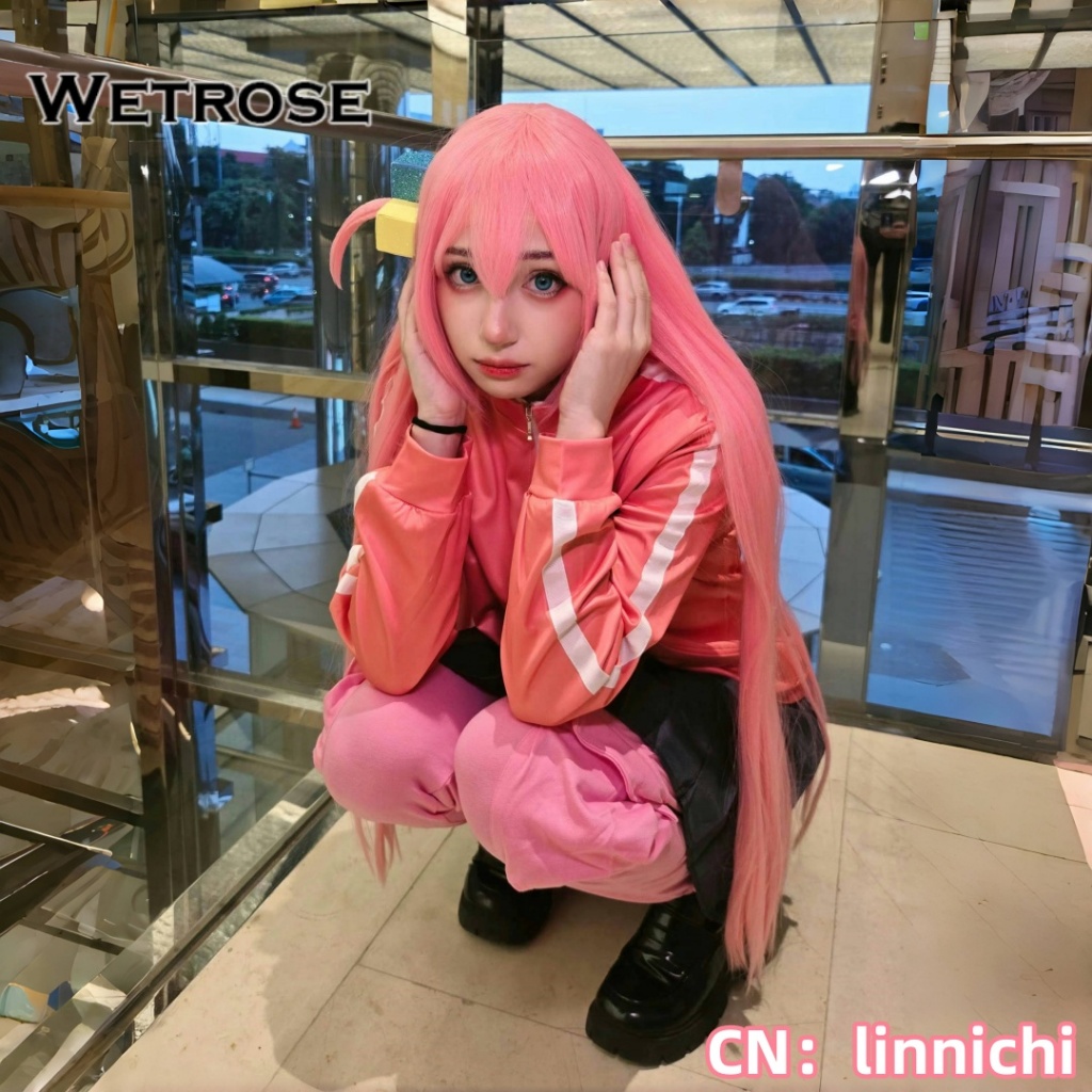 Jual 【Wetrose】Ready Stock Bocchi the Rock Cosplay Gotou Hitori Girl ...