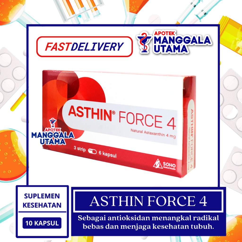 Jual ASTHIN FORCE 4 MG PER STRIP 10 KAPSUL | Shopee Indonesia