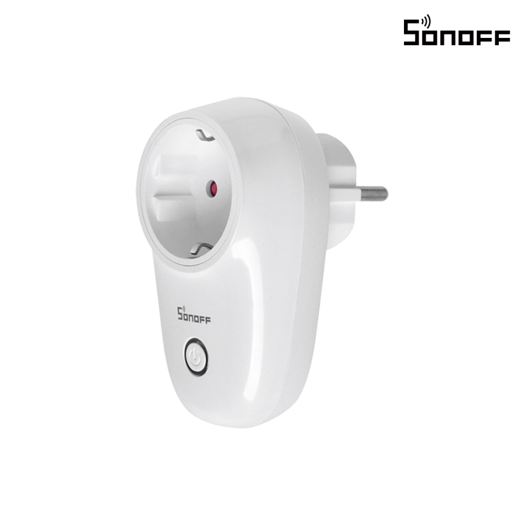 Jual Sonoff Smart Plug S26R2TPF Colokan Wireless Steker Stop kontak ...
