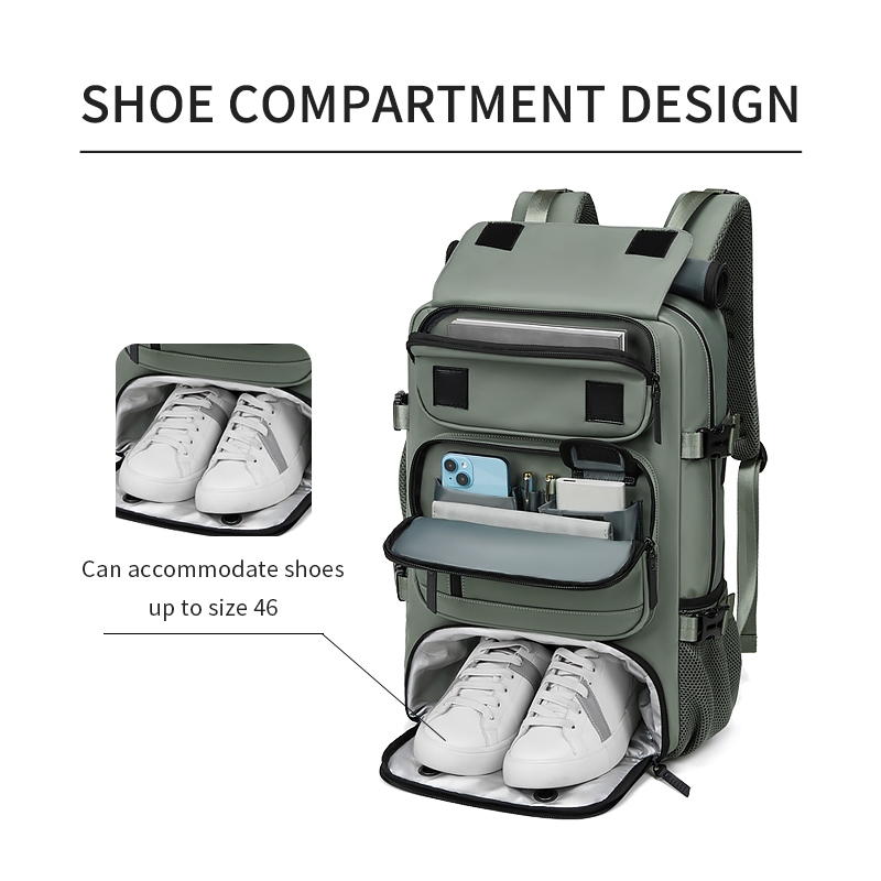 Jual SEA CHOICE BusinessCommuter Backpack Kapasitas Besar Tas Travel ...
