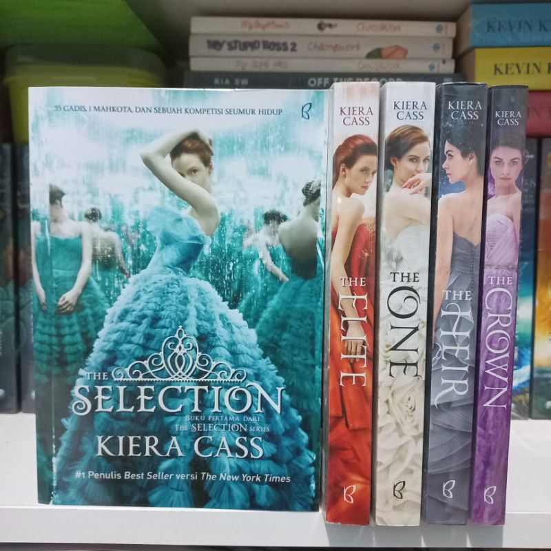 Jual [baca Desk] Novel The Selection Series Kiera Cass Buku 1 5 Tamat