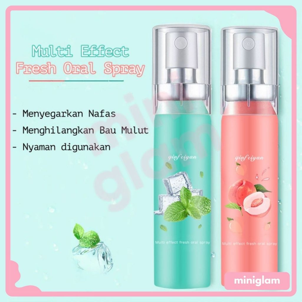 Jual MGLAM - QIN FEI YAN Oral Fresh Mouth Spray Mulut Penyegar Nafas ...