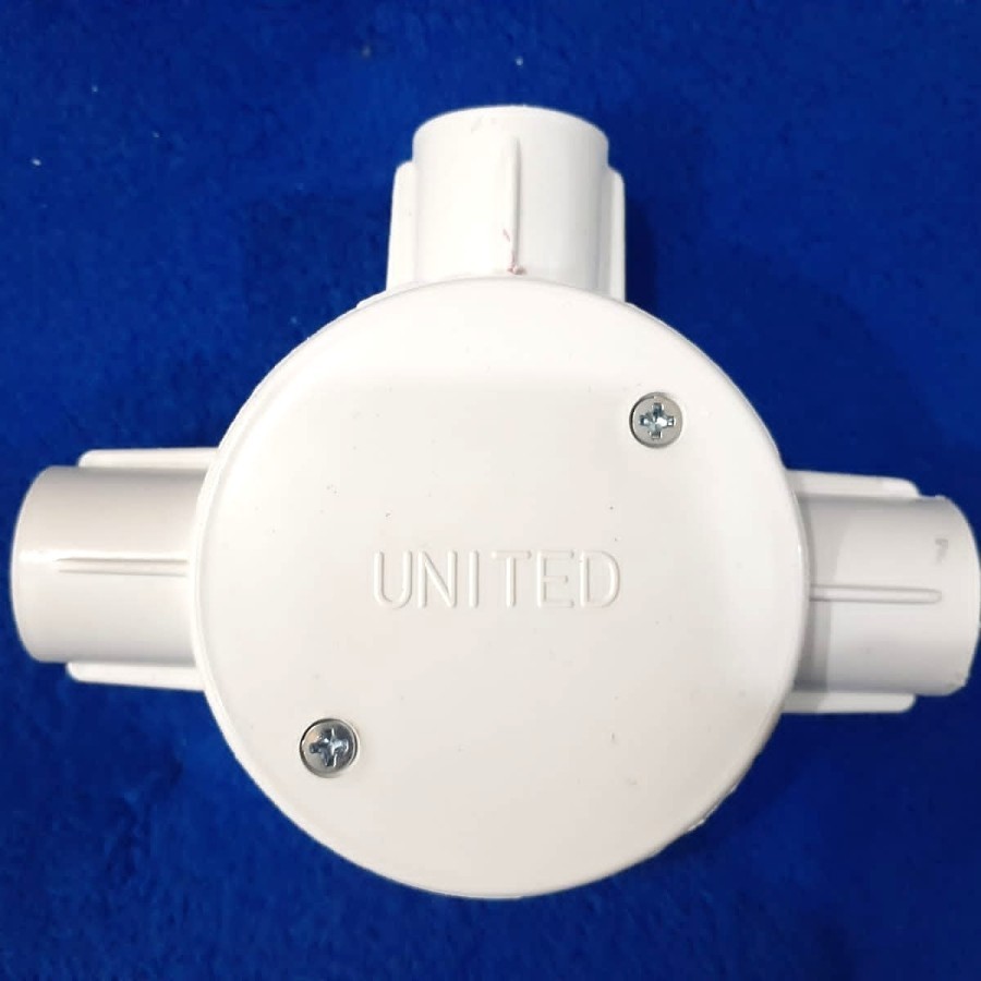 Jual T dus Listrik cabang 3 Tee Dus Putih 20MM 20 MM TDos Cab 3 White ...