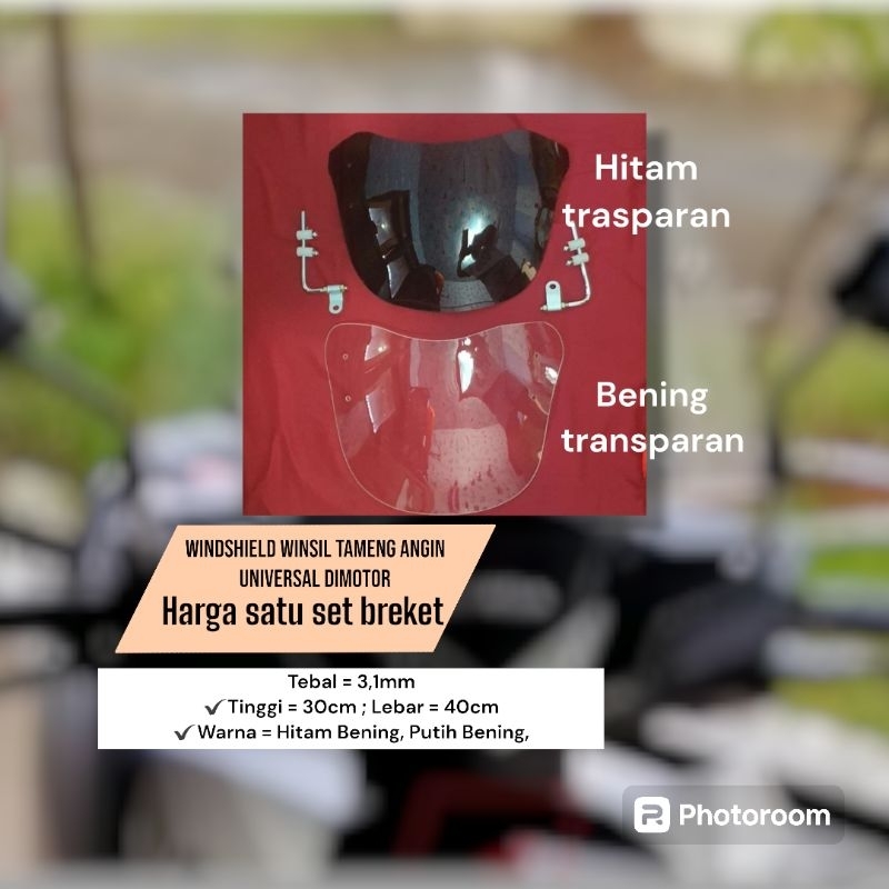 Jual Windshield temeng angin motor pelindung dada universal | Shopee ...