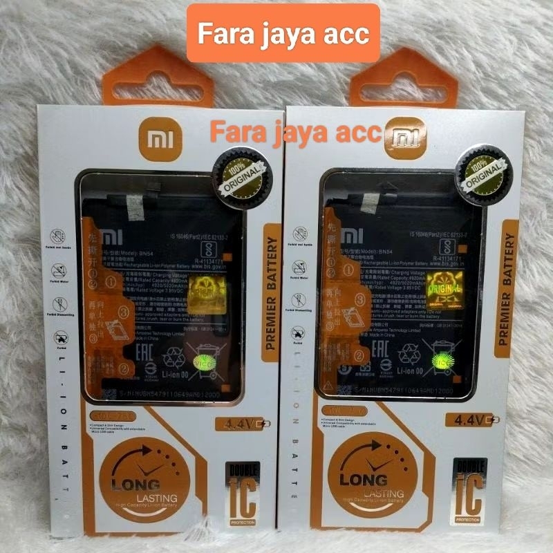 Jual Baterai Battery ORIGINAL Xiaomi BN54 Redmi 9/Note 9 Model:BN54 ...