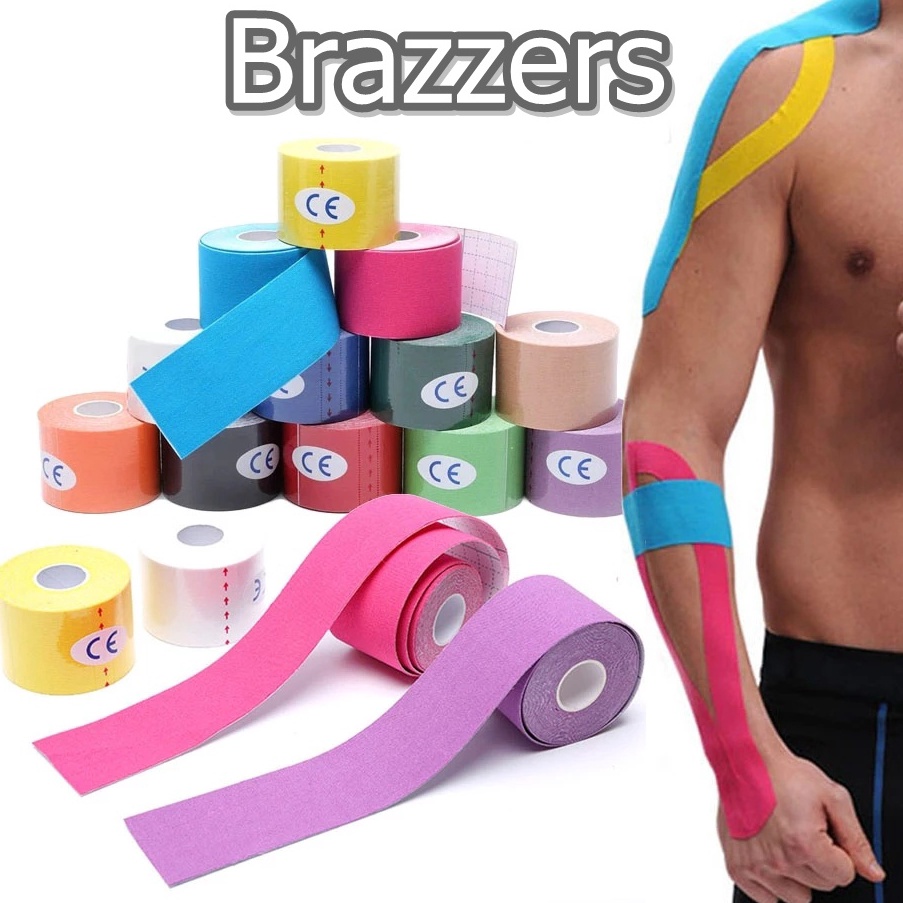 Jual Sekarang Viral Tape Kinesio Tapping Kinesiology Lem Perban Gulung ...
